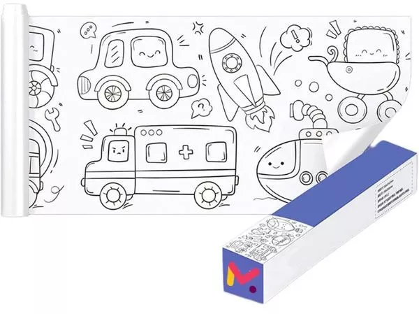 Rola hartie auto-adeziva si decupabila pentru desenat si colorat 3m x ...