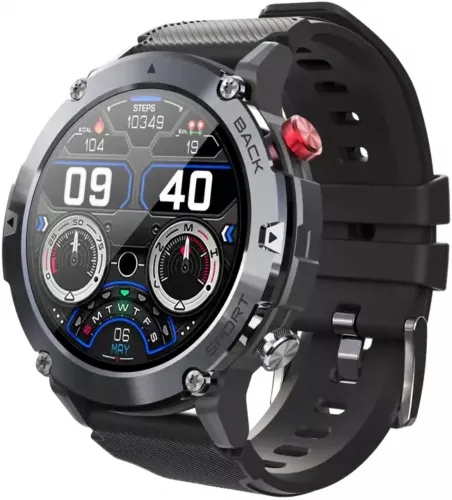 Ceas smartwatch barbati RoHS® C21 PRO 1.32 inch apel bluetooth HD multi ...