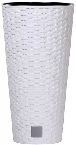 Ghiveci de flori Prosperplast Rato Tubus rotund inalt 64 L imitatie ...