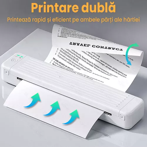 Imprimanta termica portabila A4 GlowforHome fara fir fara tus A4 ...