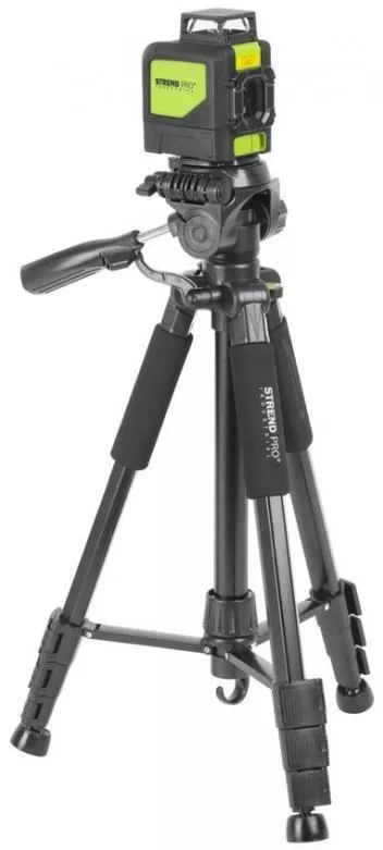 Nivela laser cu trepied 1.5 m cap rotativ 360 grade husa 4xAA 35 m ...