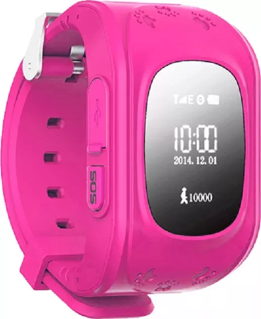 Ceas Smartwatch pentru copii cu GPS Ecran OLED 0.96 Functie telefon ...