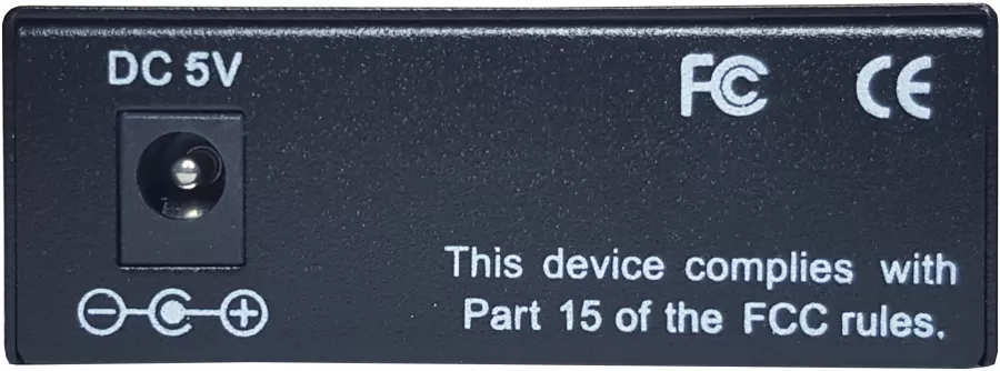 Gigabit media converter side B 1550/1310nm 20 km SC MCL-1000W/SC20B