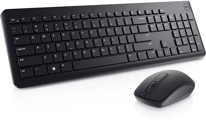 Kit periferice DELL tastatura + mouse KM3322W Wireless Black 580-AKFZ-05