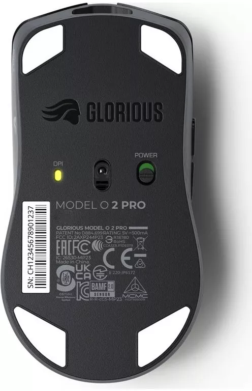 Mouse Gaming Glorious PC Gaming Race Model O2 PRO Wireless Black - cel.ro