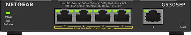 Switch NetGear Gigabit GS305EP-100PES gs305ep-100pes