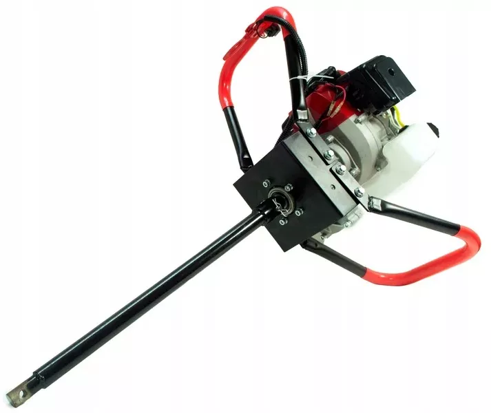 Motoburghiu foreza pamant gheata 6.3CP + 2 burghie + prelungitor 50cm ...