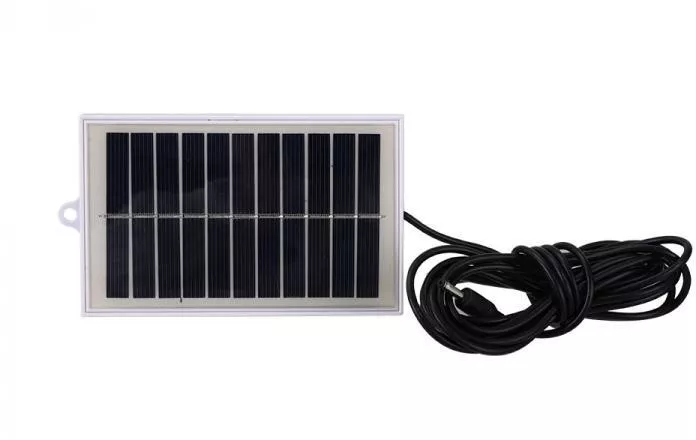 Bec LED cu acumulator si panou solar si carlig prindere SOLARE27 - cel.ro