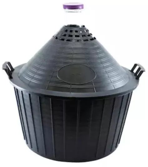 Damigeana mare 34 Litri din sticla cos din plastic 41657