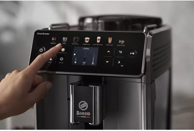 Espressor automat Saeco GranAroma SM6582/30 sistem de lapte Latte Duo 16