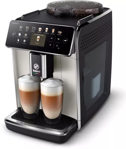 Espressor automat Saeco GranAroma SM6582/30 sistem de lapte Latte Duo ...