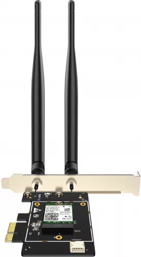 Placa de Retea Wireless Tenda E33 Wi-Fi 6E Tri-Band AX5400 Bluetooth 5. ...