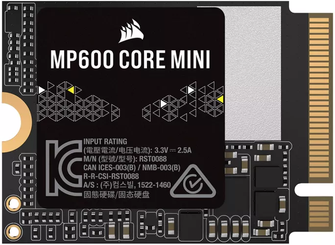 Solid-State Drive SSD Corsair MP600 CORE Mini 1TB PCIe Gen4 x4 NVMe M.2 ...