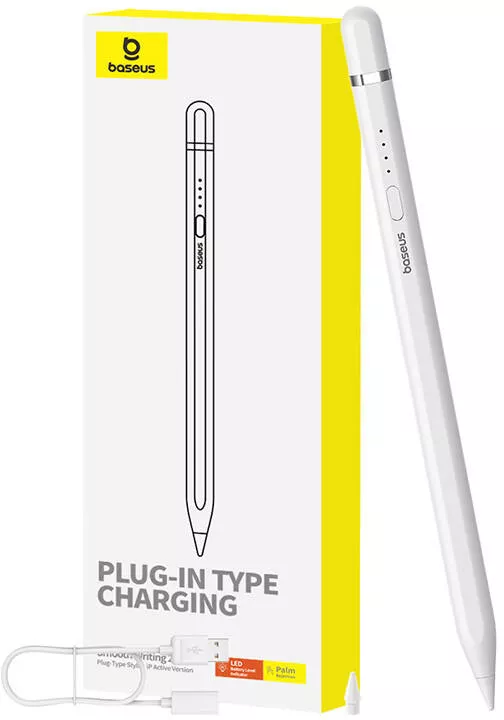 Baseus Active Stylus - Smooth Writing Series White dkdw_225773928 - cel.ro