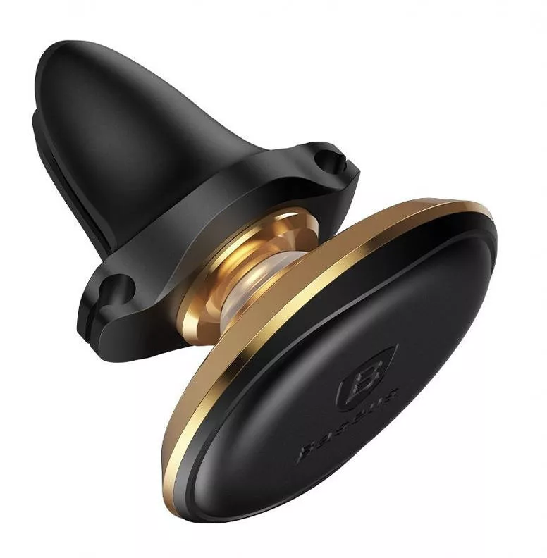 Baseus Magnetic Car Mount Holder with Cable Clip Gold eugw_225773045 ...