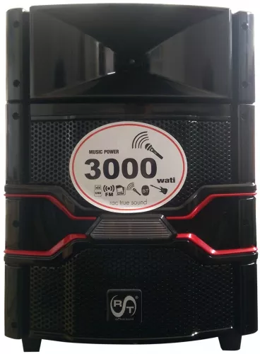 Boxa Portabila Profesionala Rac Microfon Inclus Telecomanda Inclusa ...