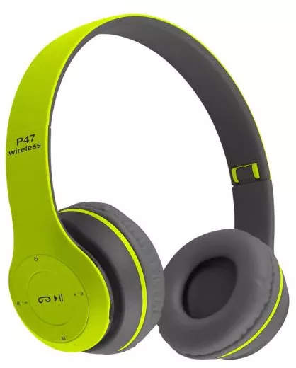 Casti Bluetooth P47 Cu Microfon Radio Pliabile Verde uxwe_225777506