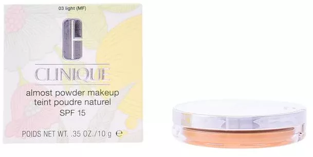 Pudra compacta cu finisaj natural Clinique ALMOST POWDER makeup SPF15 ...