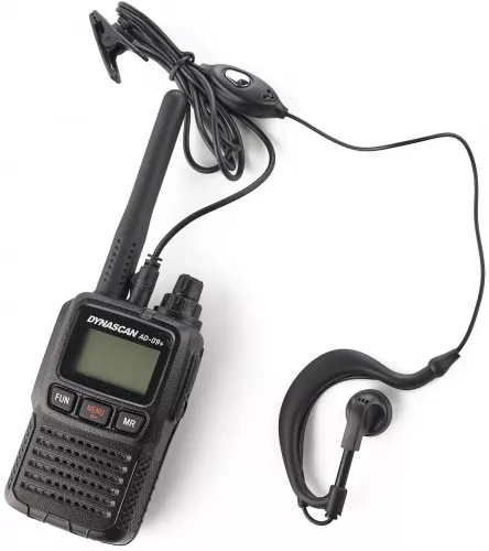 Statie radio portabila PMR PNI Dynascan AD-09 + 446MHz 0.5W 16CH set cu 2 buc - cel.ro