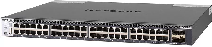 Switch NetGear XSM4348CS-100NES Managed 48 de porturi 10G Ethernet 2x ...