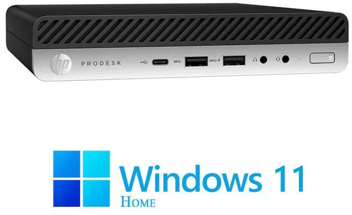 Mini PC HP ProDesk 600 G5 Hexa Core i5-9600T 16GB 256GB SSD Win 11 Home - cel.ro