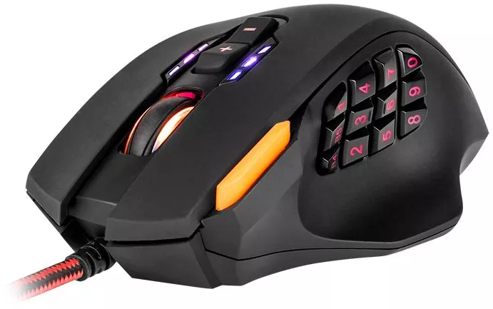 Mouse Profesional De Gaming Accelerare 30g Rezolutie 800-16400 Dpi 18 ...