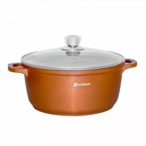 Oala ceramica cu capac Schmitter diametru 20 cm capacitate 2.5 l 33126 ...