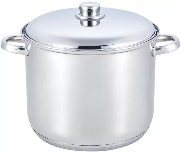 Oala Inox Cu Capac Inox 20 Cm - 5 Litri tyoq_225780820 - cel.ro