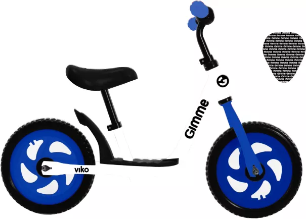Bicicleta Balance bike with stand Viko - Albastru rvk3_640408898 - cel.ro