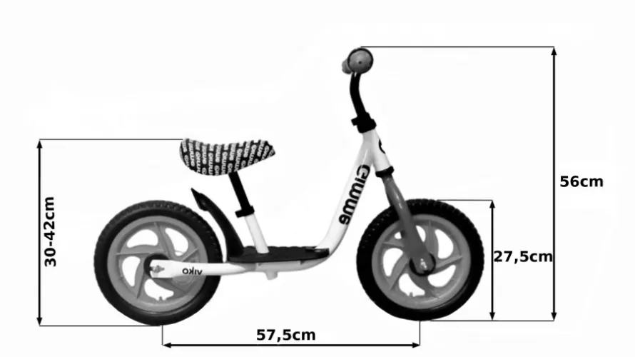 Bicicleta Balance bike with stand Viko - Albastru rvk3_640408898 - cel.ro