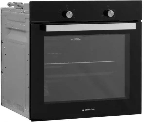 Cuptor gaz incorporabil Studio Casa Lara FG60Nero Termostat Timer ...