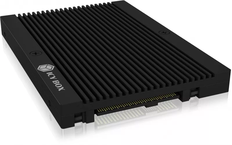 Rack Icy Box SSD de la M.2 PCIe NVMe la 2.5″ SSD 9.5mm inaltime ...