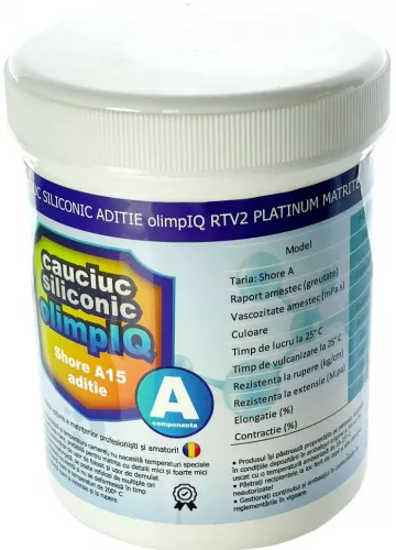 Cauciuc Siliconic Aditie shore A15 olimpIQ RTV2 platinum matrite kit ...