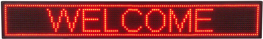 Reclama Luminoasa Led De Interior 22x150 Cm Afisare Text Personalizabil ...