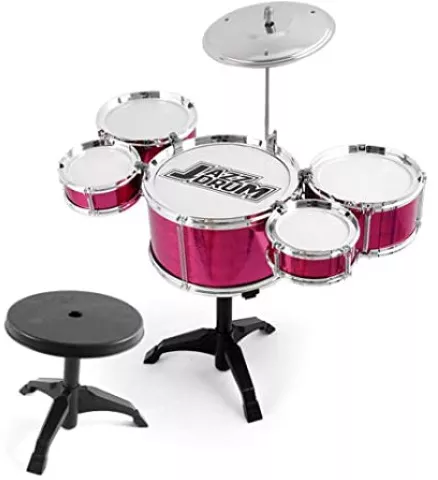 Set 5 Tobe Cu Taler Si Scaunel Pentru Copii 10 Piese Roz pzl4_225784179 ...