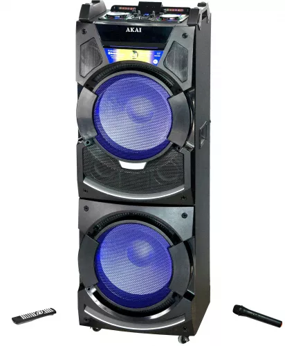 Boxa Akai Dj Profesionala Activa Conectivitate Bluetooth Port Usb Card ...