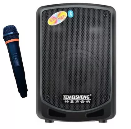 Boxa Audio Portabila Cu Putere 50 W Microfon Wireless Inclus Difuzor 6 ...