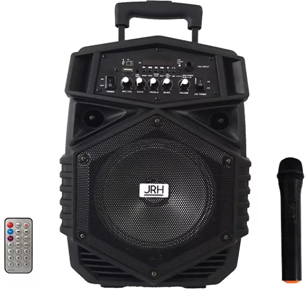 Boxa Bluetooth Activa Portabila Tip Troller Jrh A84 Microfon Inclus ...