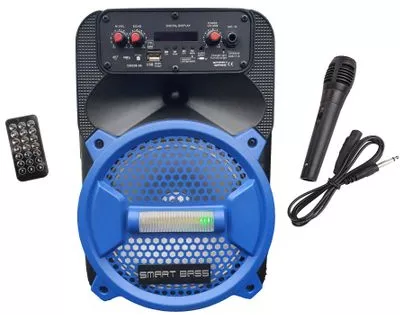 Boxa Profesionala Portabila Klausstech 50 W Display Led Microfon Inclus ...