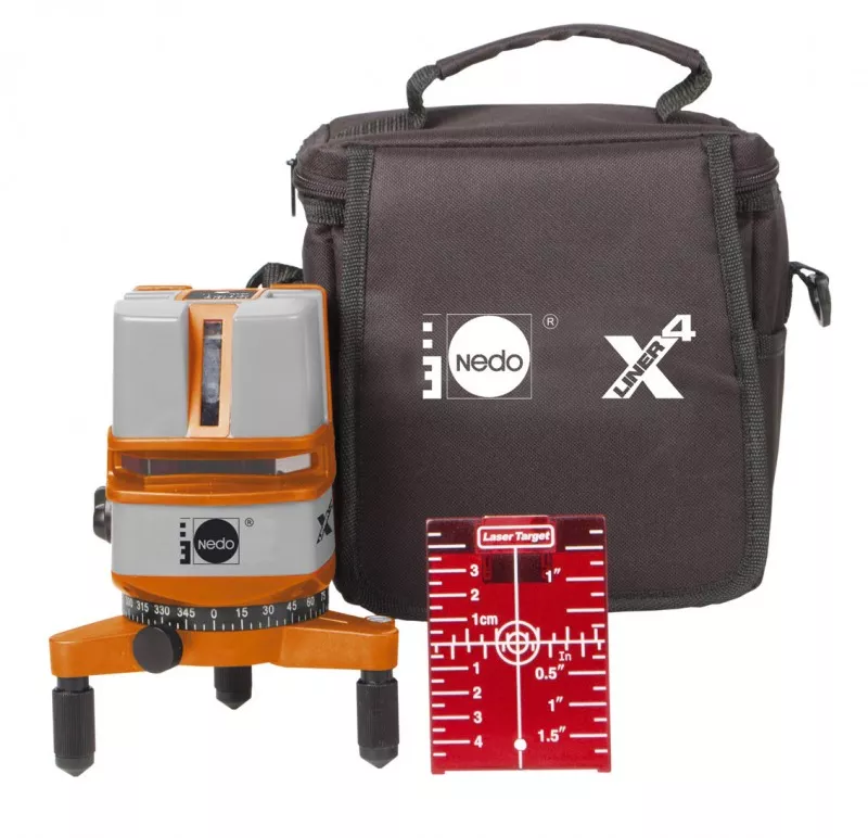Laser autonivelant X-Liner 4 NEDO diametru maxim de masurare 50m X-LINER 4 - cel.ro