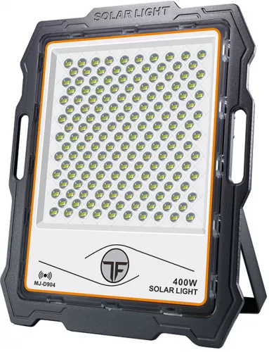 Proiector Led Cu Panou Solar Klausstech 400w 324 De Led-uri Cu Lumina ...