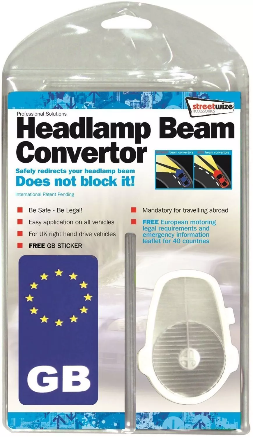 Set 2 Convertori Lumina Faruri pentru Automobile UK pentru Reglare Lumina