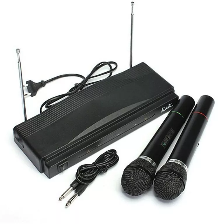 Set 2 Microfoane K & K Wireless Cu Receptor acwq_225785877 - cel.ro