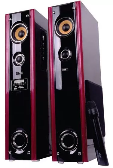 Set Boxe Audio Intex Tip Turn Microfon Wireless Cititor Usb Sd Card ...