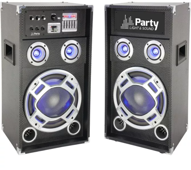 Set Boxe Karaoke Party Diametru Difuzoare 8 Inch 20cm Putere 300w Rms ...