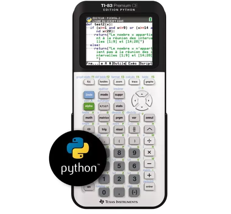 Calculator de birou Texas Instruments TI-83 PREMIUM CE EDITION PYTHON ...