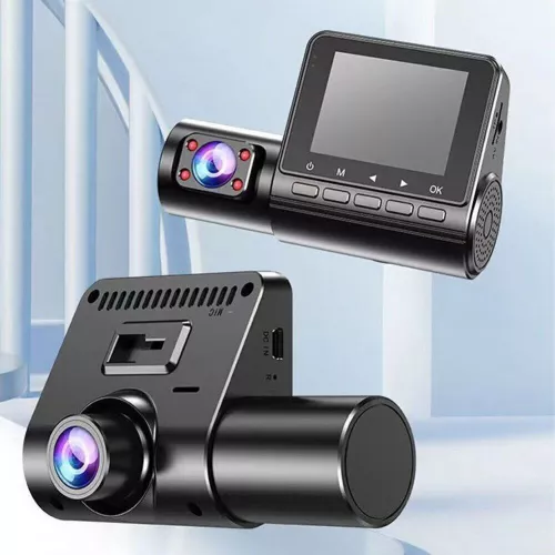 Camera auto tripla DVR 1080P ecran 2.4 inch inregistrare automata ...