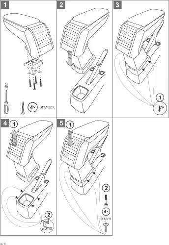 Cotiera Armster S SUZUKI SWIFT 2017-prez capac piele eco neagra wwi4 ...