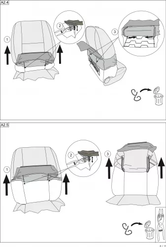 Cotiera DACIA Sandero 2017-prez pt mas fara cot din fab negru usb uo6d ...