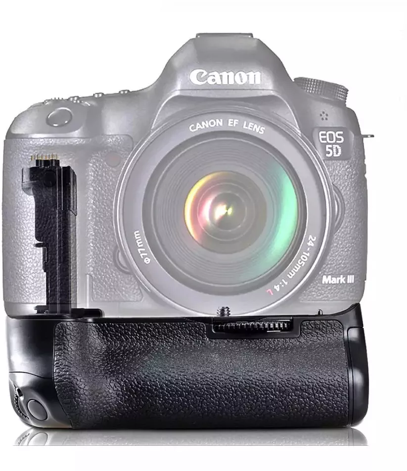 Grip compatibil cu Canon 5D Mark III 5D3 5DS 5DSR BG-E11 AL195 - cel.ro